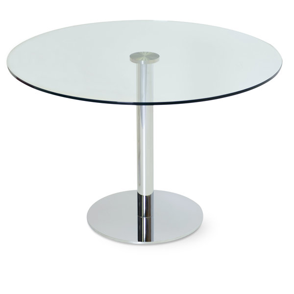 sohoConcept Tango Glass Dining Table | Wayfair